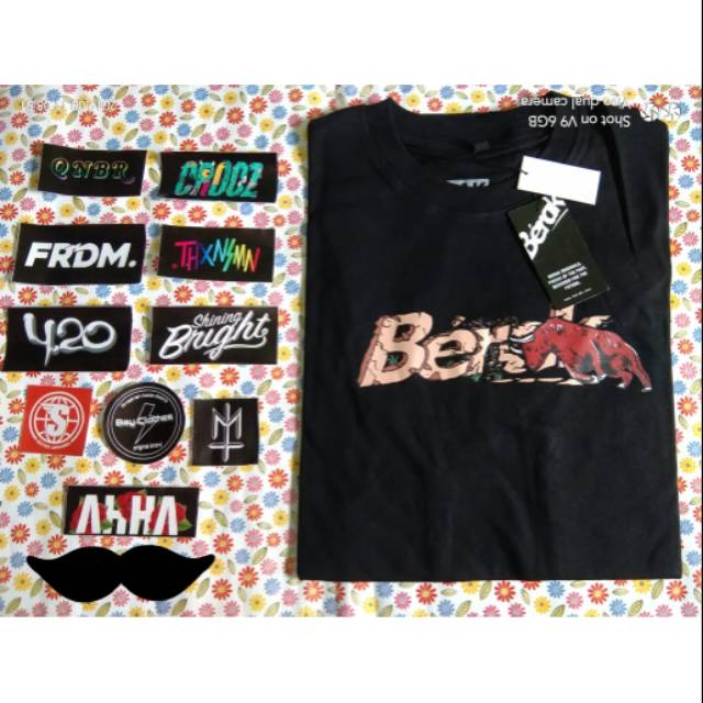 Jual PROMO!!KAOS DISTRO BERAK BANTENG Super premium koas pria | Shopee ...