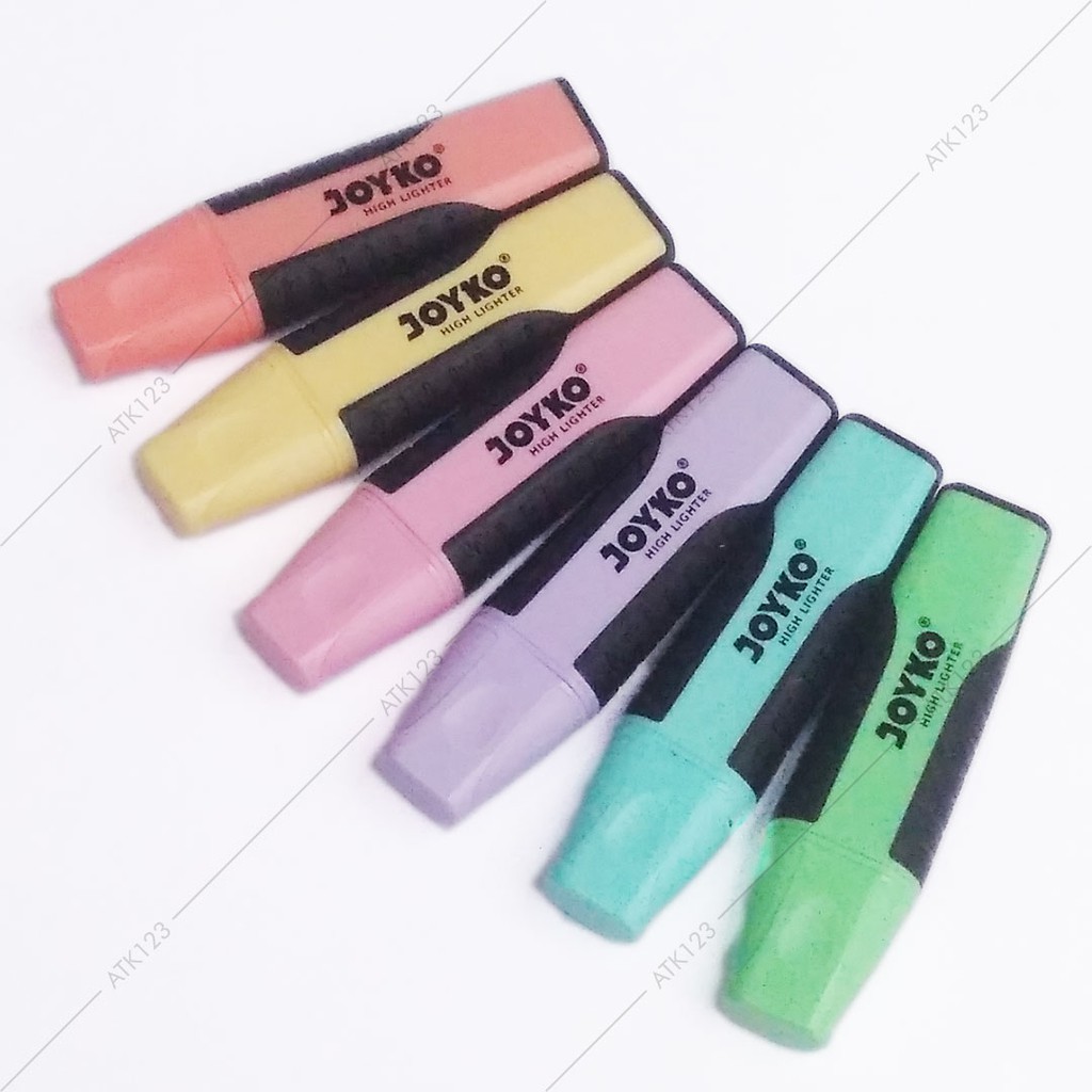 Jual Highlighter Joyko Pastel HL-6/11 Indonesia|Shopee Indonesia