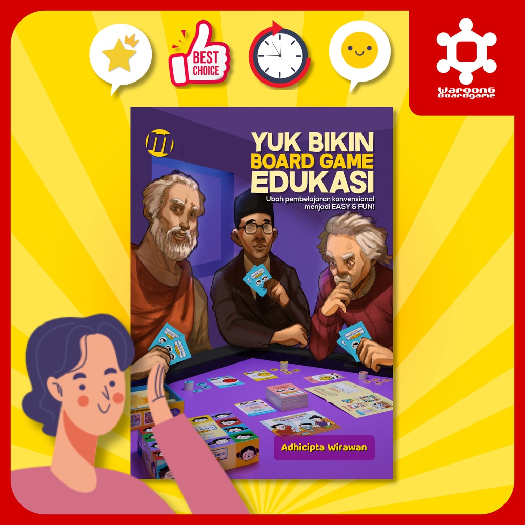 Jual Buku Yuk Bikin Board Game Edukasi - Adhicipta Wirawan (Desainer ...
