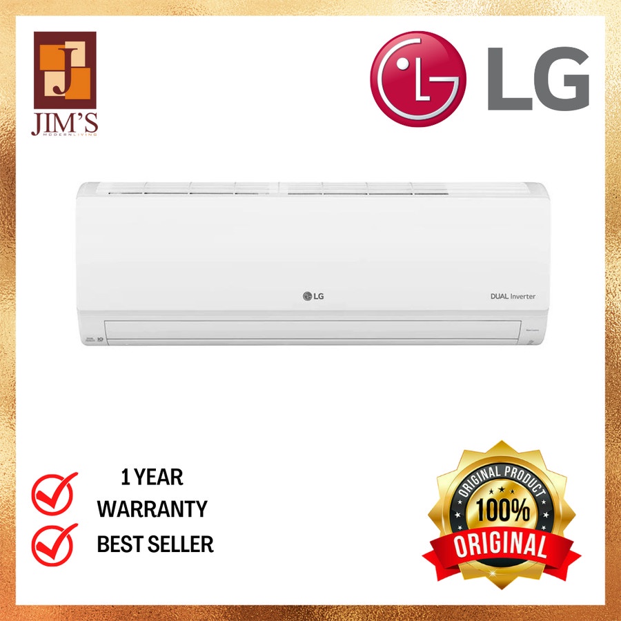 Jual LG AC 1 PK T10EV4 DUAL COOL WITH WATT CONTROL-ECO | Shopee Indonesia
