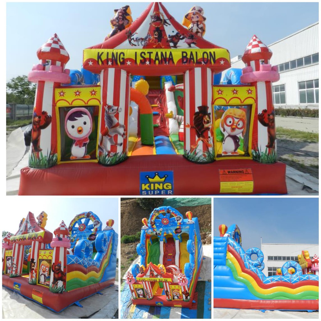 Jual Jual Rumah Balon ( Istana Balon ) UK 4X6 king super Indonesia ...