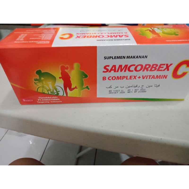 Jual Termurah Samcorbex vitamin c isi 100 tablet | Shopee Indonesia