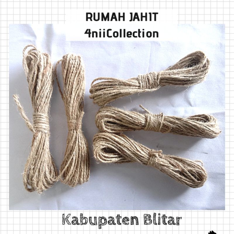 Jual Tali Rami Tali Goni 2ply Tali Karung Tali Serat Tali Hampers ...