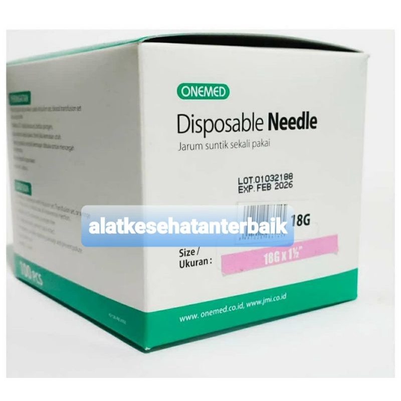 Jual Onemed 18G 23G 25G 27G 30G Box Isi 100pcs | Shopee Indonesia