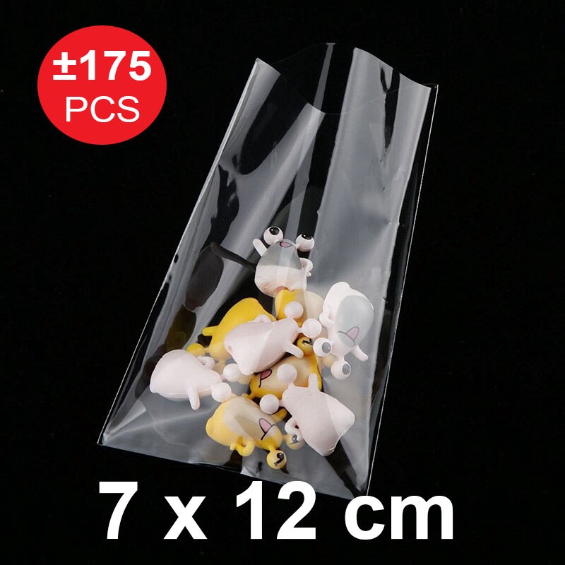 Jual Plastik Bungkus Souvenir 7 X 12 Cm Isi 175 Lembar Hadiah Bening ...