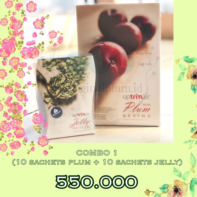 Jual COMBO 1 (10 sachet plum + 10 sachet jelly) | Shopee Indonesia