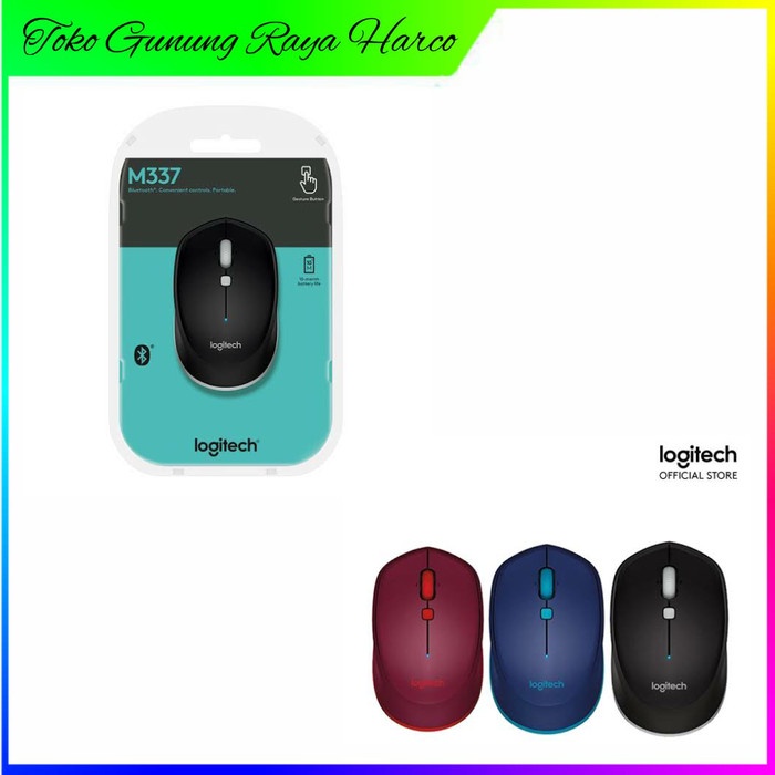 Jual Mouse bluetooth logitech M337 - -- ODER AJA BARANG READY!!! | Shopee Indonesia