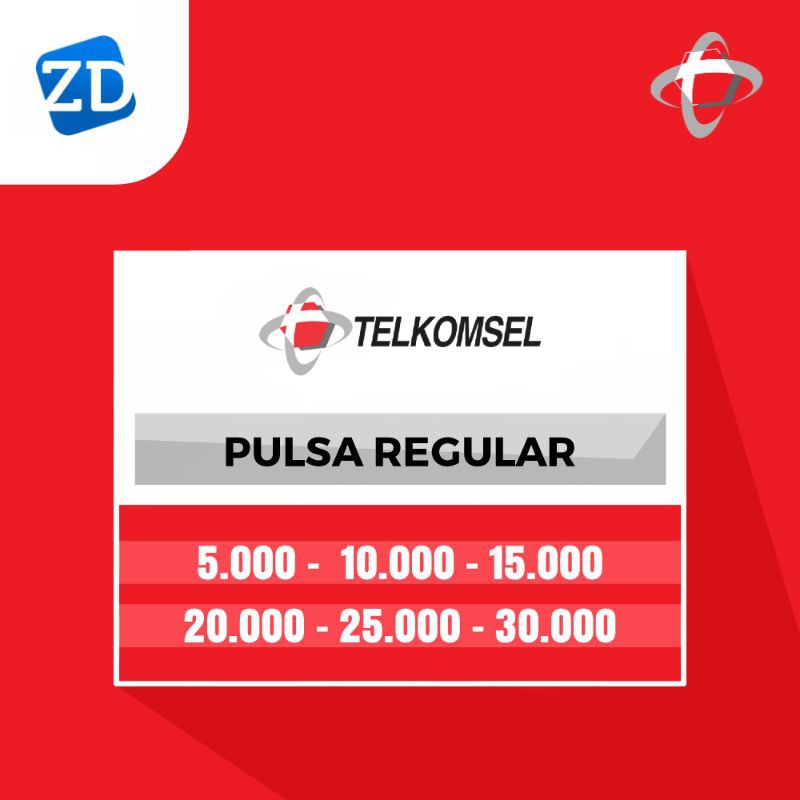Jual Pulsa Telkomsel Reguler Murah (AS, Simpati, Loop) | Shopee Indonesia