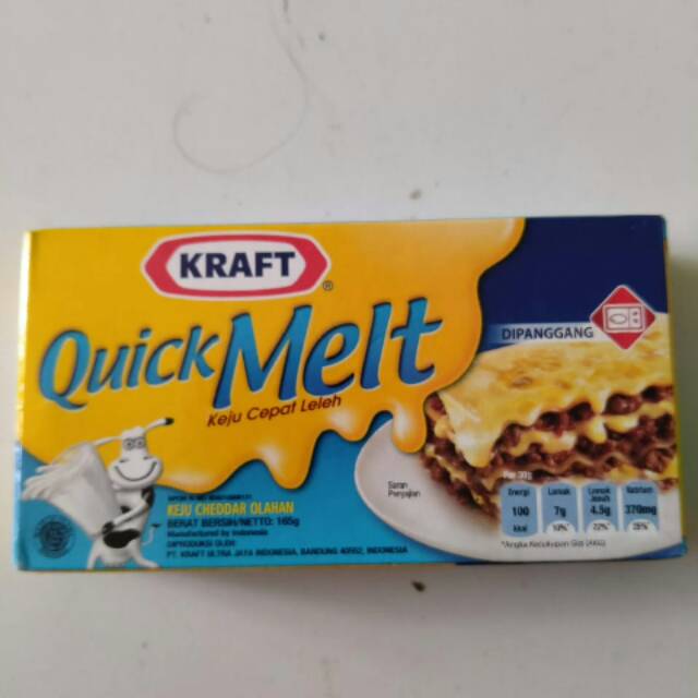 Jual Kraft quick melt 165gr Indonesia|Shopee Indonesia