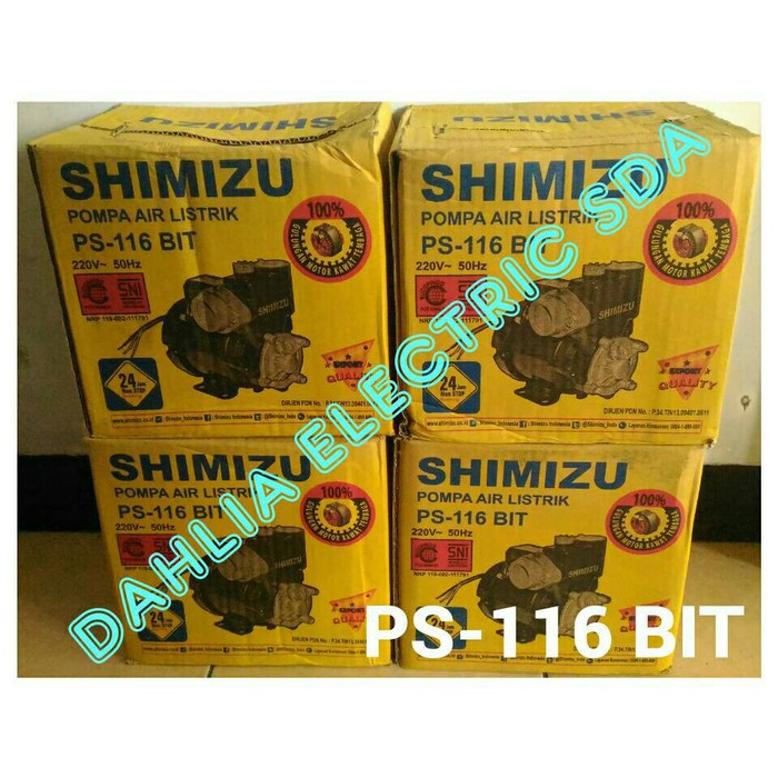 Jual POMPA AIR SHIMIZU PS-116 BIT | Shopee Indonesia