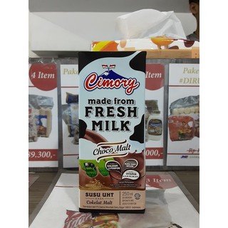 Jual Cimory Susu UHT Choco Malt 250ml (1 Dus = 24 Pcs) Indonesia|Shopee ...