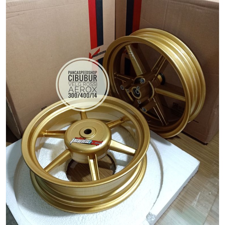 Jual VELG ROSSI AEROX 155 VENOM STARMAX DAN SANCA | Shopee Indonesia