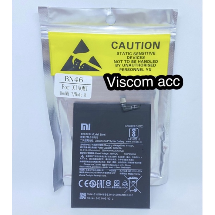 Baterai Xiaomi Bn46 - Perumperindo.co.id