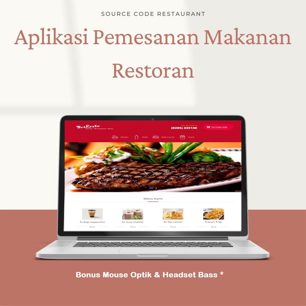 Jual Source Code Aplikasi Pemesanan Restoran | Shopee Indonesia