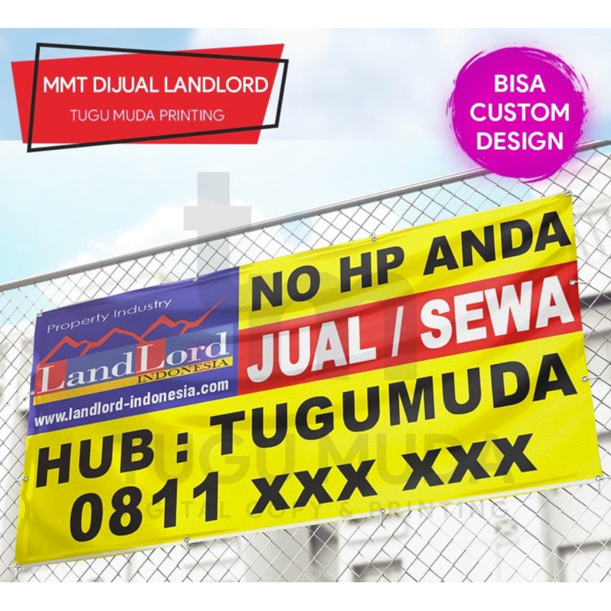 Jual Cetak MMT|Banner|Spanduk|Baliho - Broker Properti LandLord-Jual ...