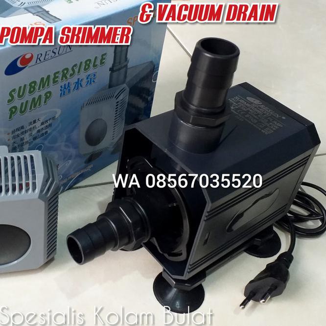 Jual Pompa Skimmer Dan Vacuum Drain 40Watt | Shopee Indonesia