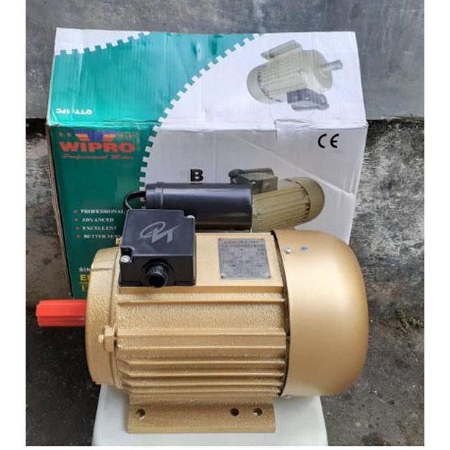 Jual Dinamo Listrik Wipro 1 hp Putaran Rendah 1hp 4p | Shopee Indonesia
