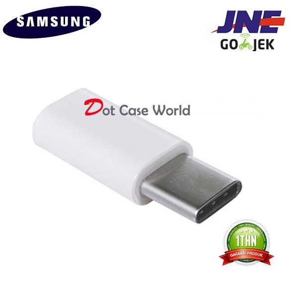 Jual SAMSUNG Micro USB Connector to USB Type-C Original | Shopee Indonesia