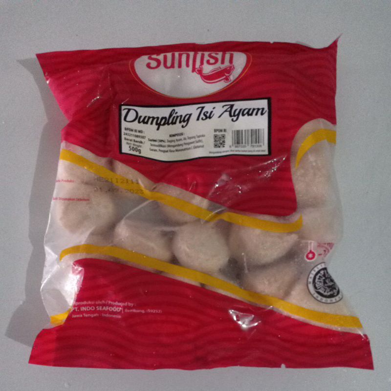 Jual sunfish dumpling ayam 500gr - sun fish dumpling chicken | Shopee ...