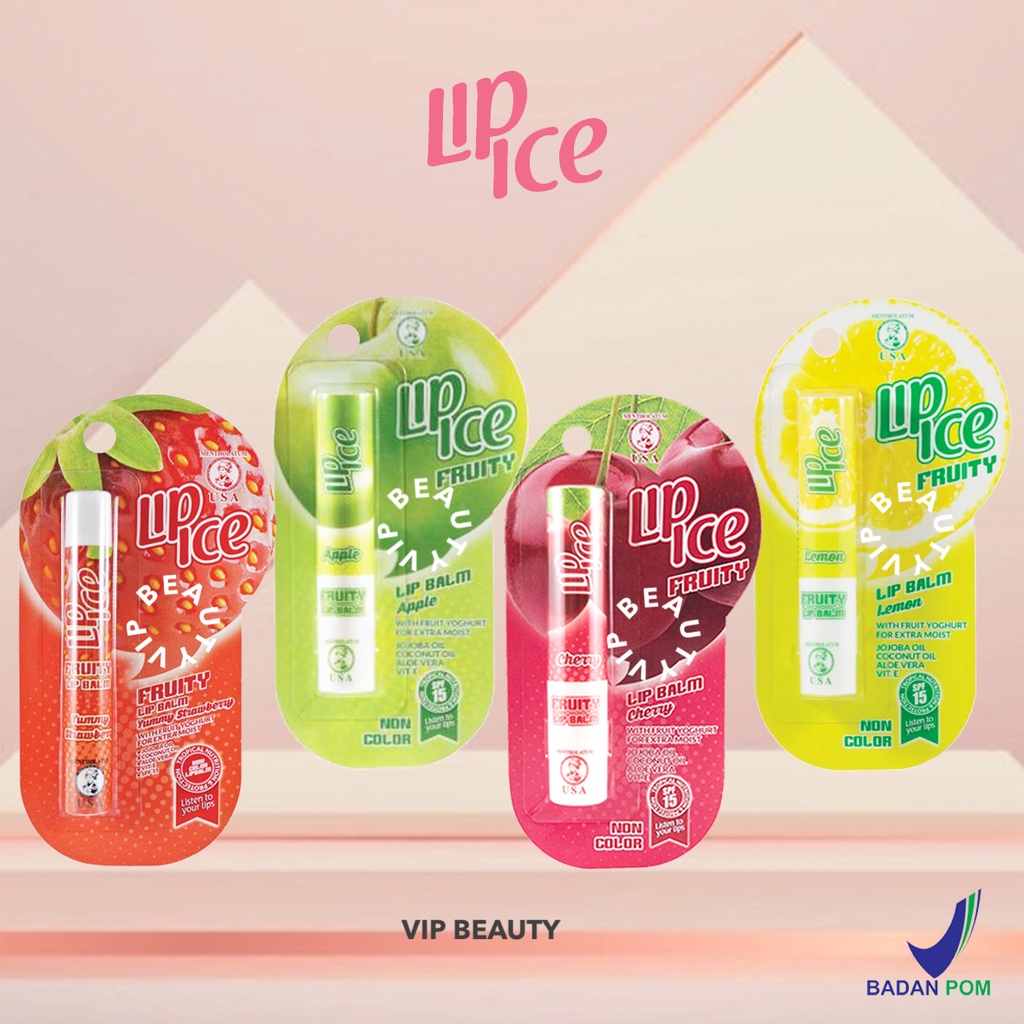Jual LIP ICE Fruity Lip Balm 2,2gr | Shopee Indonesia
