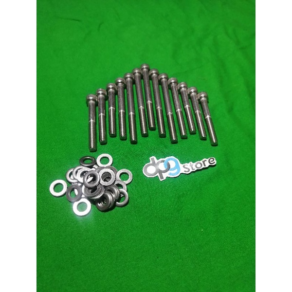 Jual BAUT L STAINLESS BAUT CRANKCASE KRENGKES RX KING RXK RXZ RZR ...