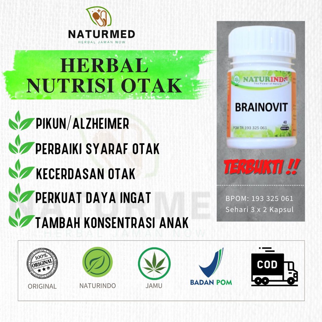 Jual Nutrisi Kecerdasan Otak Suplemen Anti Depresi Anxiety Kecemasan ...