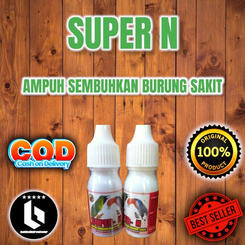 Jual Super-N Super Kicau Obat Burung Sakit Infeksi Pencernaan Diare ...