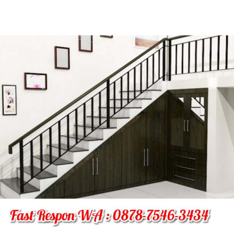 Jual JASA PEMBUATAN RELLING TANGGA BESI MINIMALIS / RAILING TANGGA ...