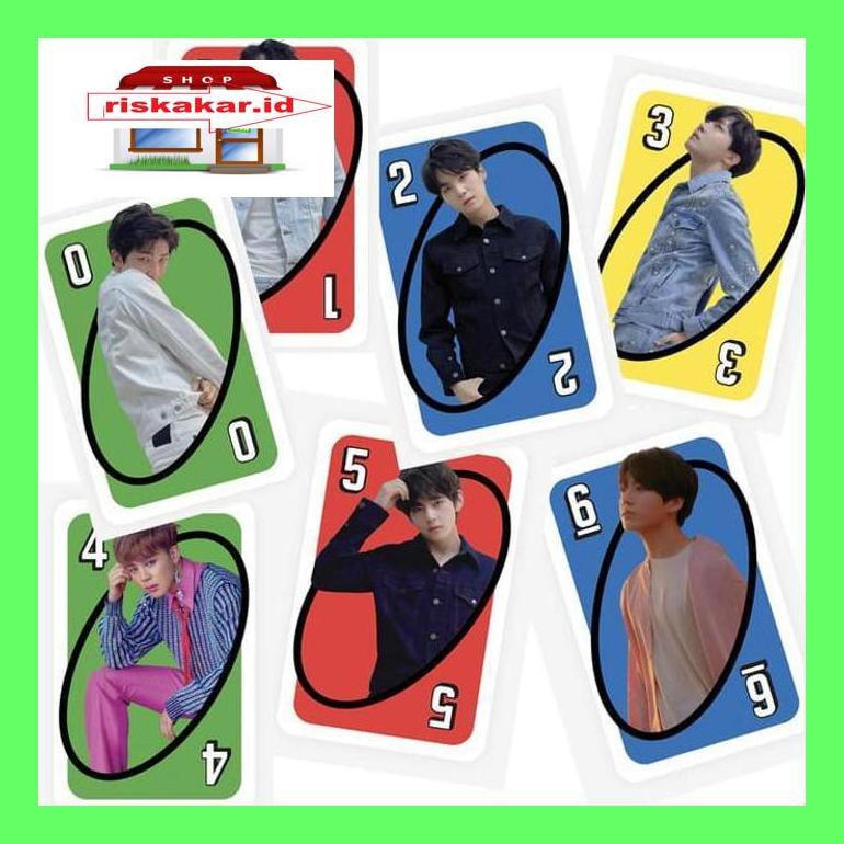 Jual Ktgca Uno Bts Kartu Uno Versi Bts / Uno Card By Mattel Games ...