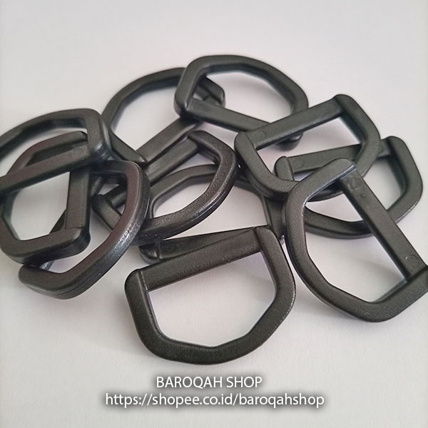 Jual Ring D Ring Tas Plastik Good Quality Ukuran 2,5cm Bahan Acetal ...