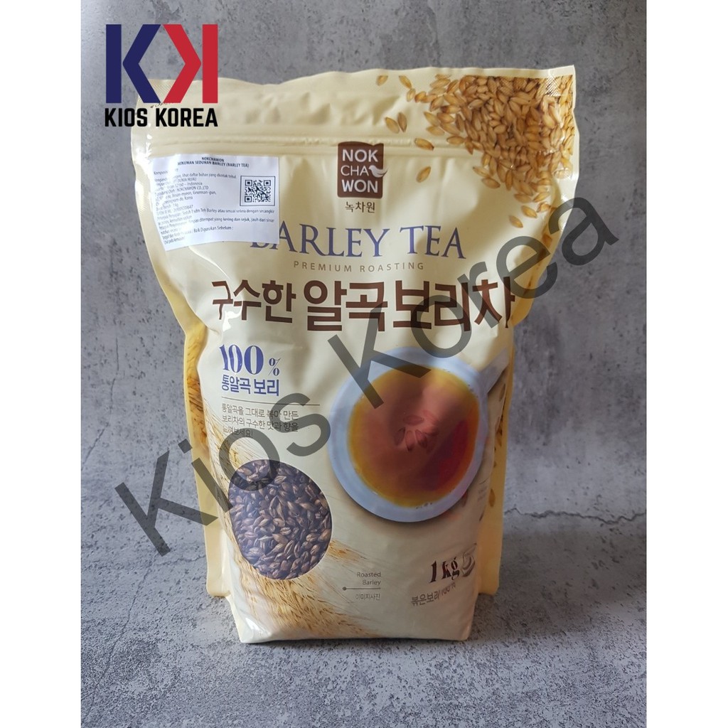 Boricha Korean Premium Roasted Barley Tea 1Kg Nokchawon - Minuman Seduh ...