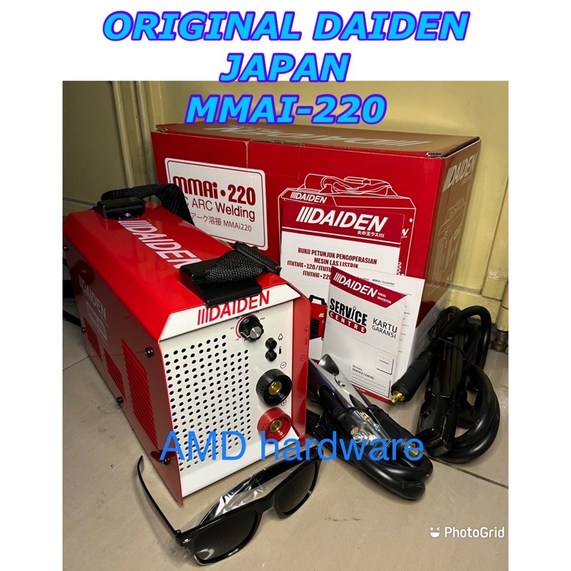 Jual DAIDEN MMAI220 Mesin las inverter MMAi 220 travo/trafo las/welding ...