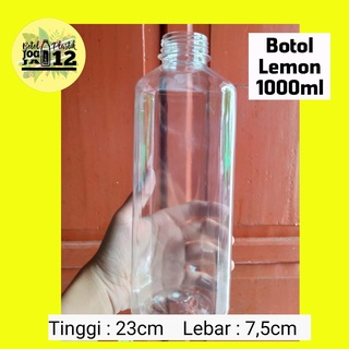 Jual 1Kg Muat 12Pcs Botol Kale 1Liter, Botol Plastik 1000ml, Botol Kopi ...