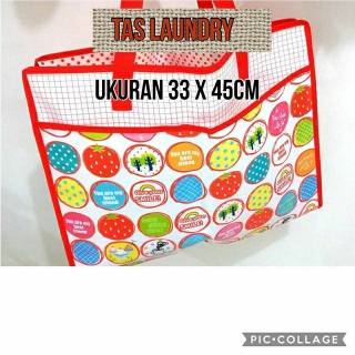 Jual TAS LAUNDRY BAHAN MMT KARAKTER UKURAN 33X45 | Shopee Indonesia
