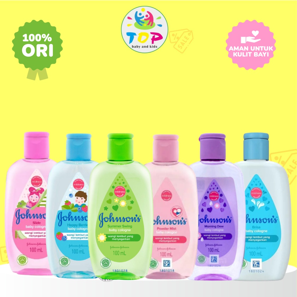 Jual ~TOP~ JOHNSONS BABY COLOGNE 100ML (PILIH VARIAN DI VARIASI ...