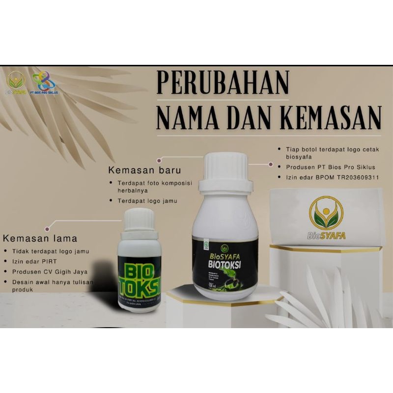 Jual Biosyafa Biotoksi Probiotik Detoks Bakteri, Virus, Terapi ABK 100ML | Shopee Indonesia