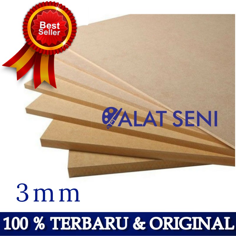 Jual Papan MDF 3mm ukuran 40x40 cm Indonesia|Shopee Indonesia