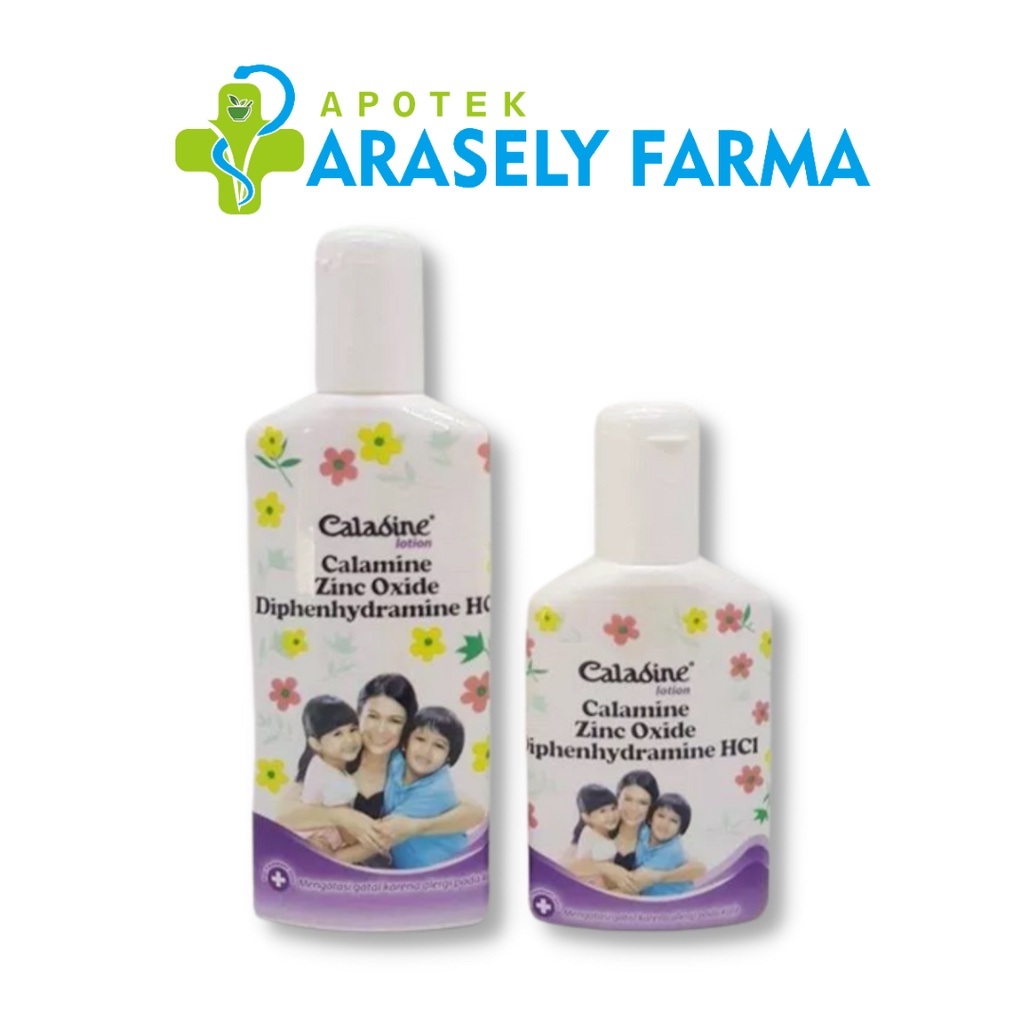 Jual Caladine Lotion Calamine, Zinc Oxide, Diphenhydramine HCl (60ml/95ml) | Shopee Indonesia