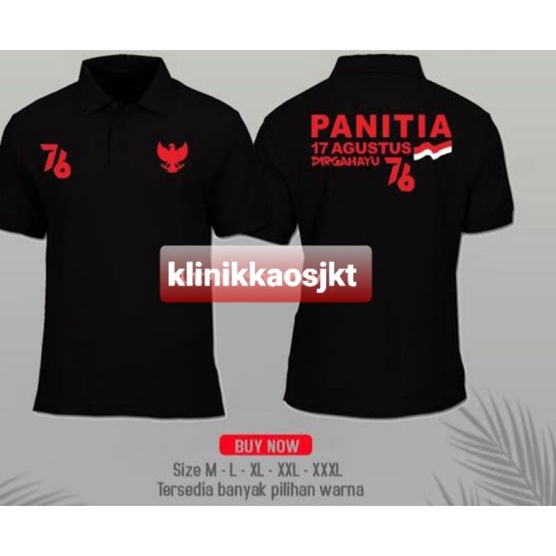 Jual BAJU - KAOS KERAH PANITIA KEMERDEKAAN INDONESIA KE 76 - TSHIRT HUT ... Jual BAJU - KAOS KERAH PANITIA KEMERDEKAAN INDONESIA KE 76 - TSHIRT HUT ...