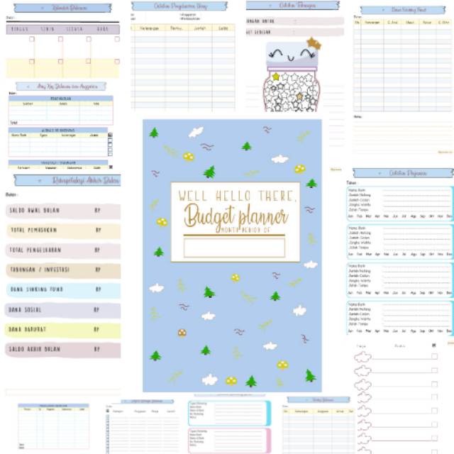 UANG PLANNER FAMILY BUDGET PLANNER REFILL BINDER | Shopee Indonesia