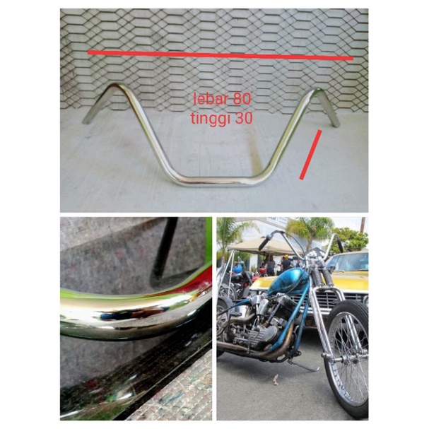 Jual Stang Custom Chopper atau kaisar tinggi | Shopee Indonesia