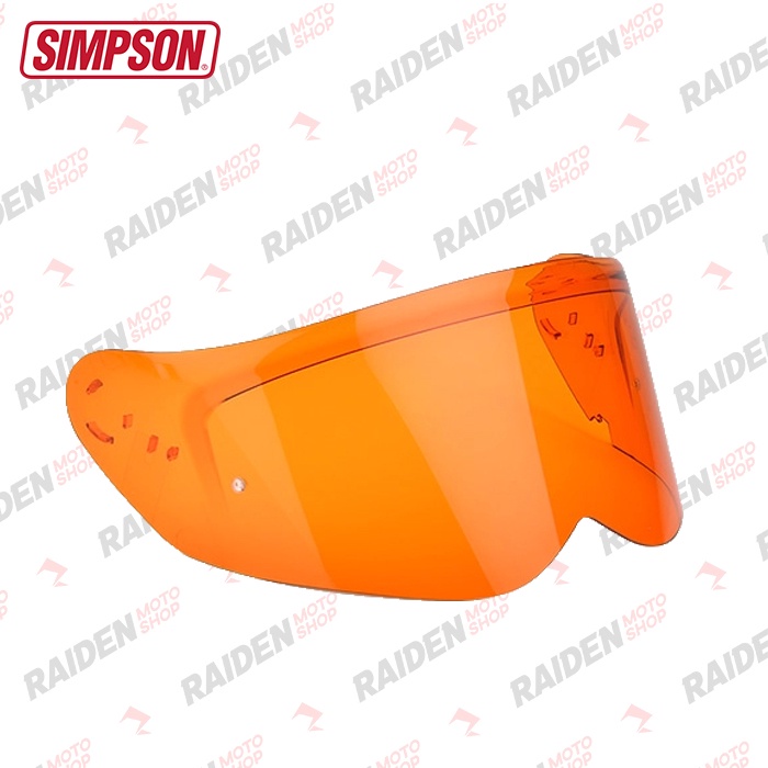 Jual Visor Simpson Venom Speed Bandit Amber Kaca Helm | Shopee Indonesia