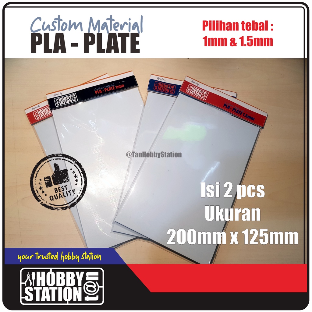 Jual Pla-Plate Plastic - Gundam Modelkit Custom Pla Plate Plastik ...