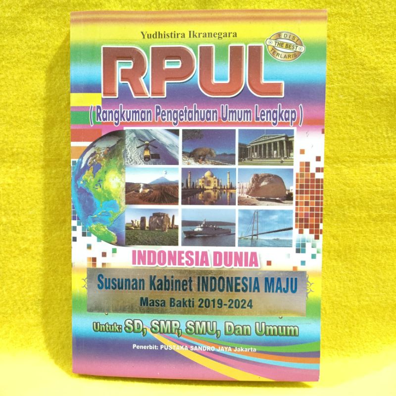 Jual RPUL Indonesia Dunia untuk SD,SMP,SMU, Dan Umum (1 pcs) | Shopee ...