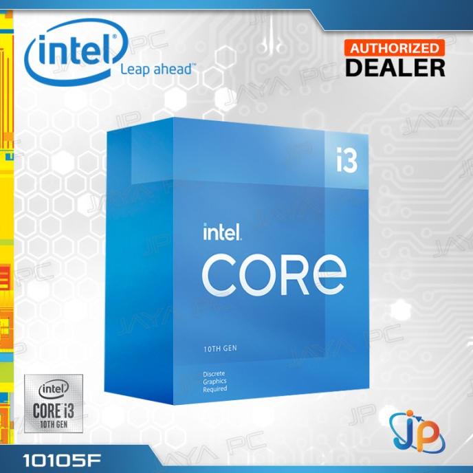 Jual Processor Intel Core I3 10105F Box Comet Lake Socket LGA 1200 ...