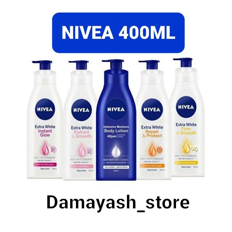 Jual Nivea Body Lotion Intensive Moisture 400 ml / 200ml | Shopee Indonesia
