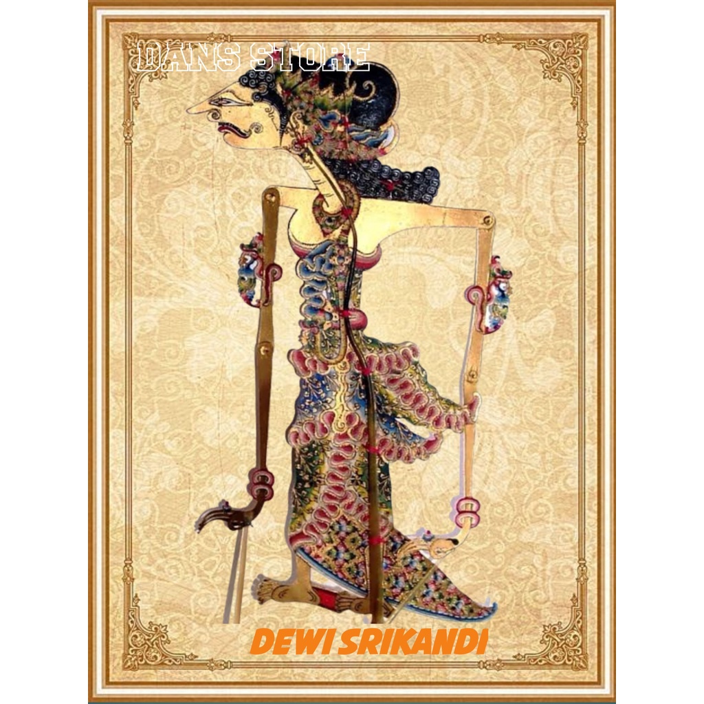Jual Poster Wayang Srikandi Hiasan Dinding Sebagai Pajangan atau Wall ...