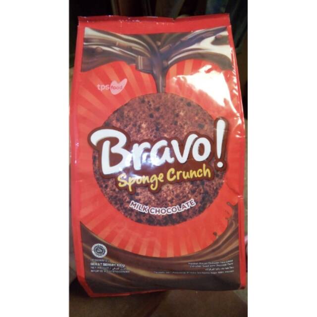 Jual SPONGE CRUNCH BRAVO SNACK SPONGE MIRIP OISHI SPONGE CRUNCH RASA ...