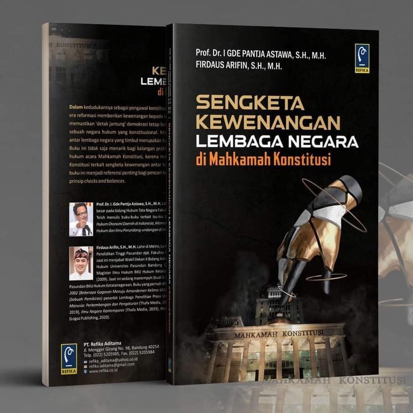 Jual Sengketa Kewenangan Lembaga Negara di Mahkamah Konstitusi - I Gde ...