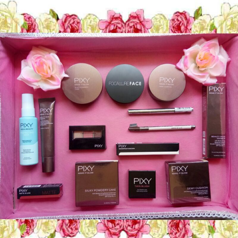 Jual PIXY PAKET (FREE POUCH) / PAKET MAKE UP / PAKET LENGKAP ...